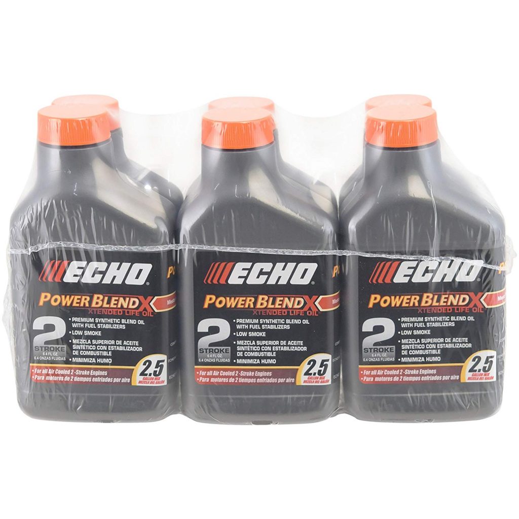 ECHO 2-Stroke Power Blend Xtended Life Oil Mix (6.4oz, 6-Pack ...